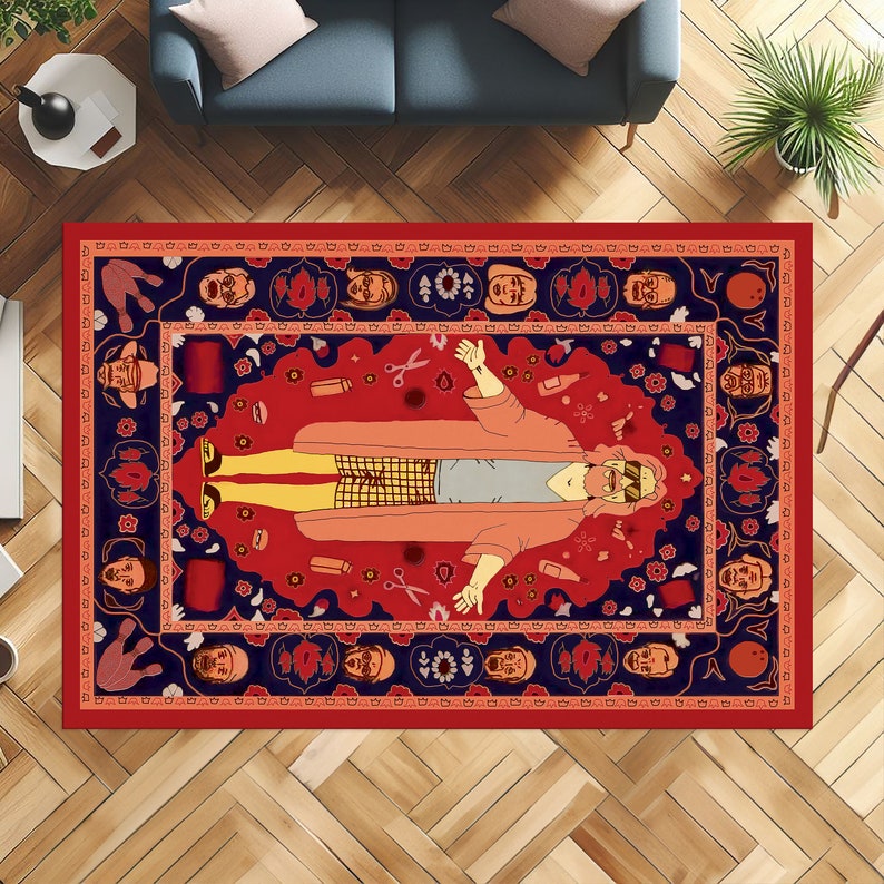 Big Brother Rug,the Big Lebowski, Dude Rug,custom Rug, Area Rug,living ...