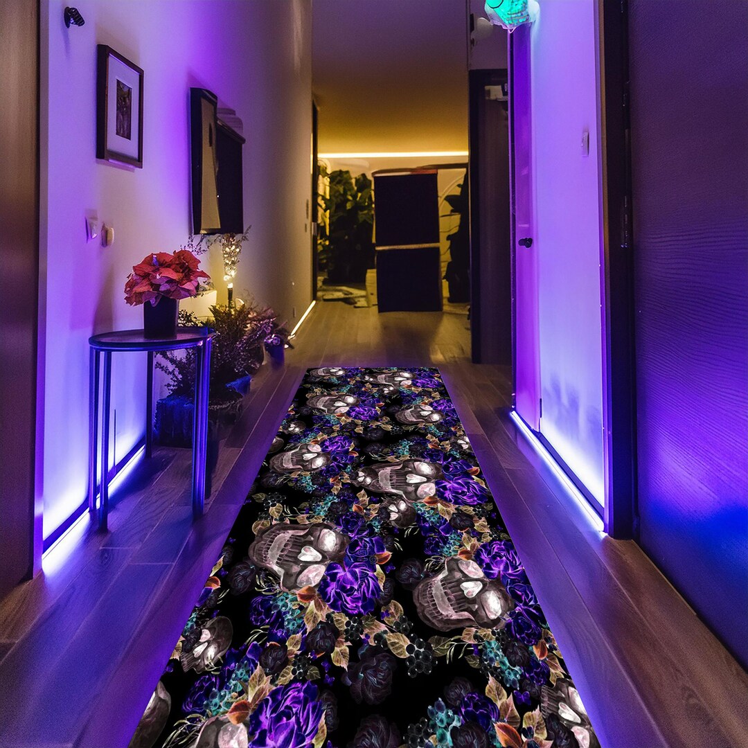 Witch Rug, Gothic Rug, Dark Academia Decor, Dark Rugs, Runner Rugs ...