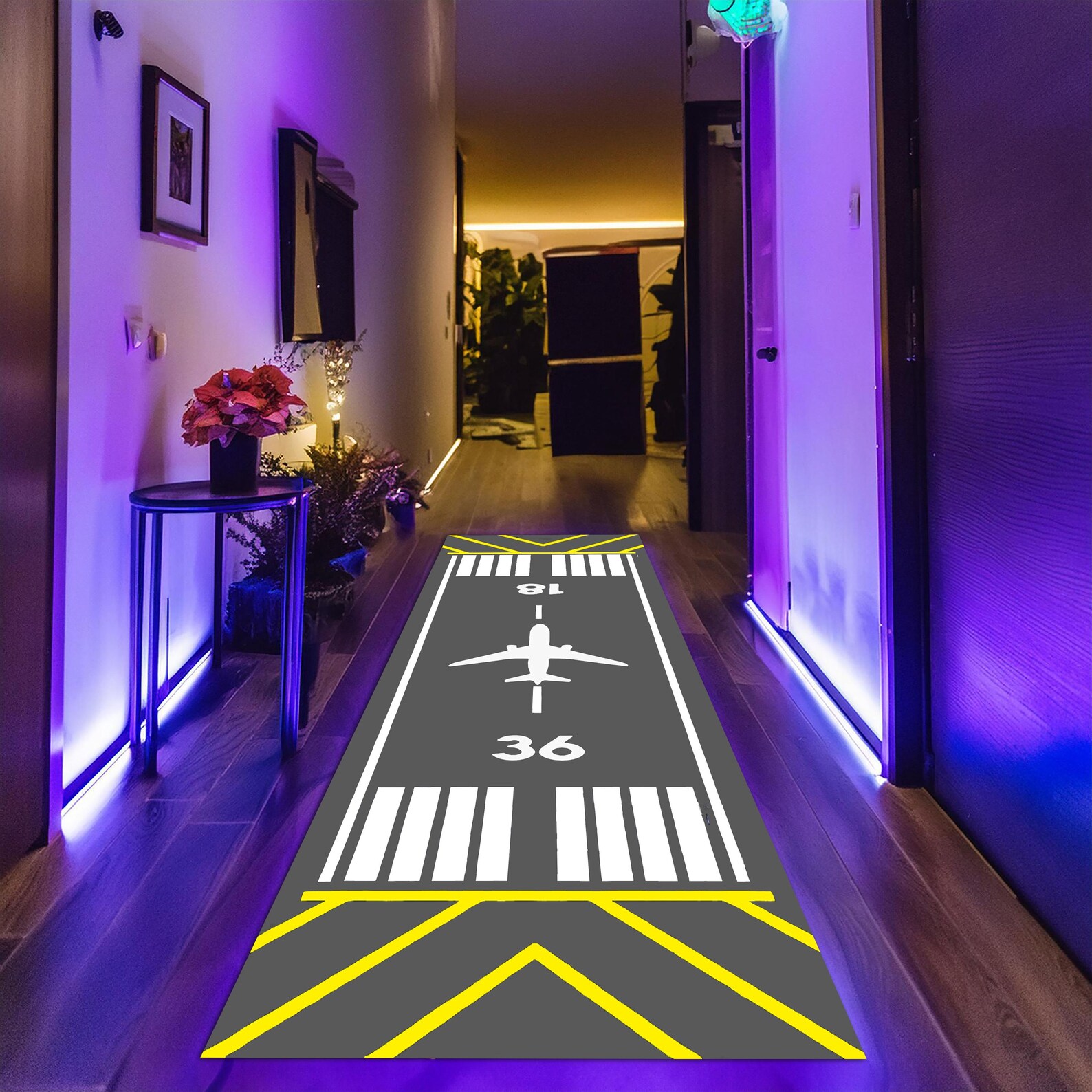 Runway Rug, Airport Rug, Plane Rug, Aviation Rug, Aviation Rug ...