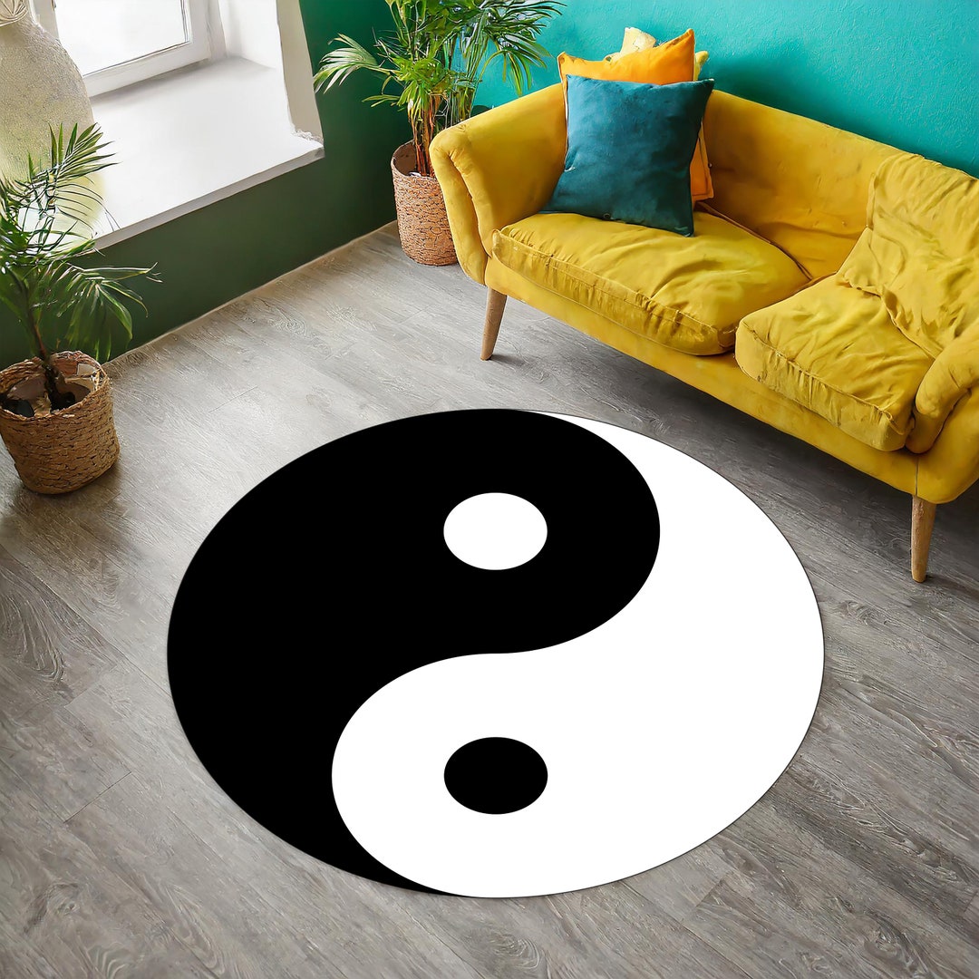 Yin Yang, Yin and Yang Design Rug, Cool Rug, Popular Rug, Fish Fishing ...