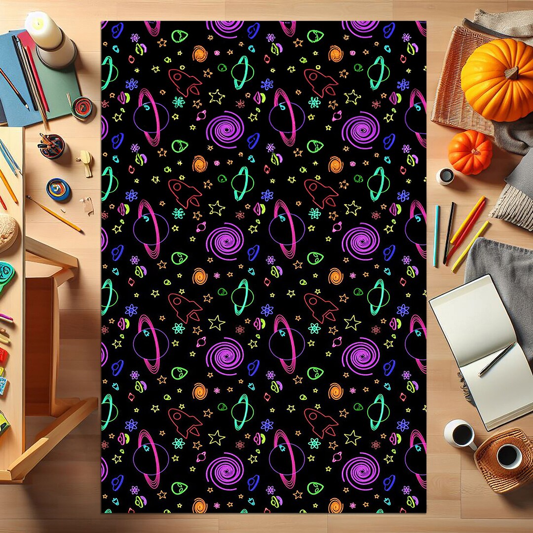 Arcade Rug, Arcade Room Rug, Bowling Alley Carpet, Arcade Decor, Gamer ...