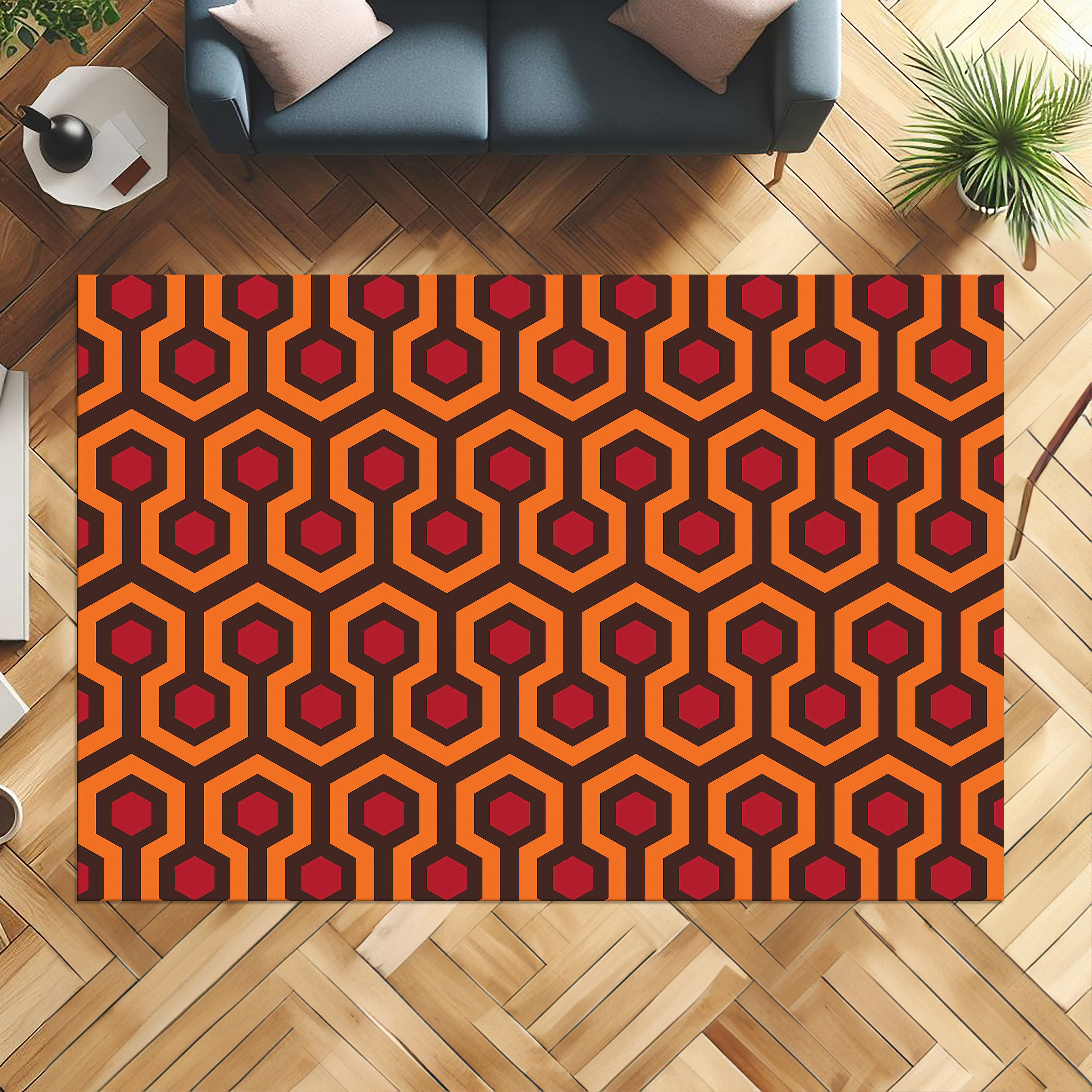 The Shining Rug, Overlook Hotel Decor, Runner Rug, Nostalgic Horror Rug ...