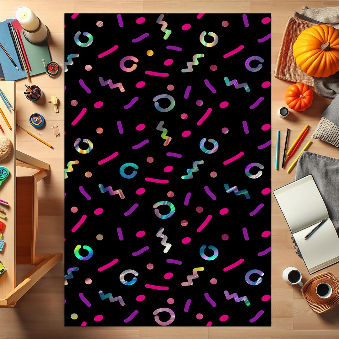 Arcade Rug, Alley Rug, Gamer Rug, 80s Rug, Retro Rug, Washable Rug, Non ...