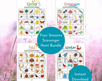 Summer Scavenger Hunt Printable, Kids Scavenger Hunt, Printable ...