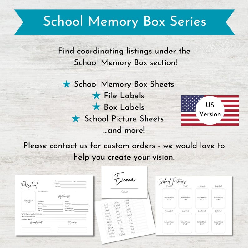 School Memory Sheets, School Memory Box, School Memory Questionnaire ...