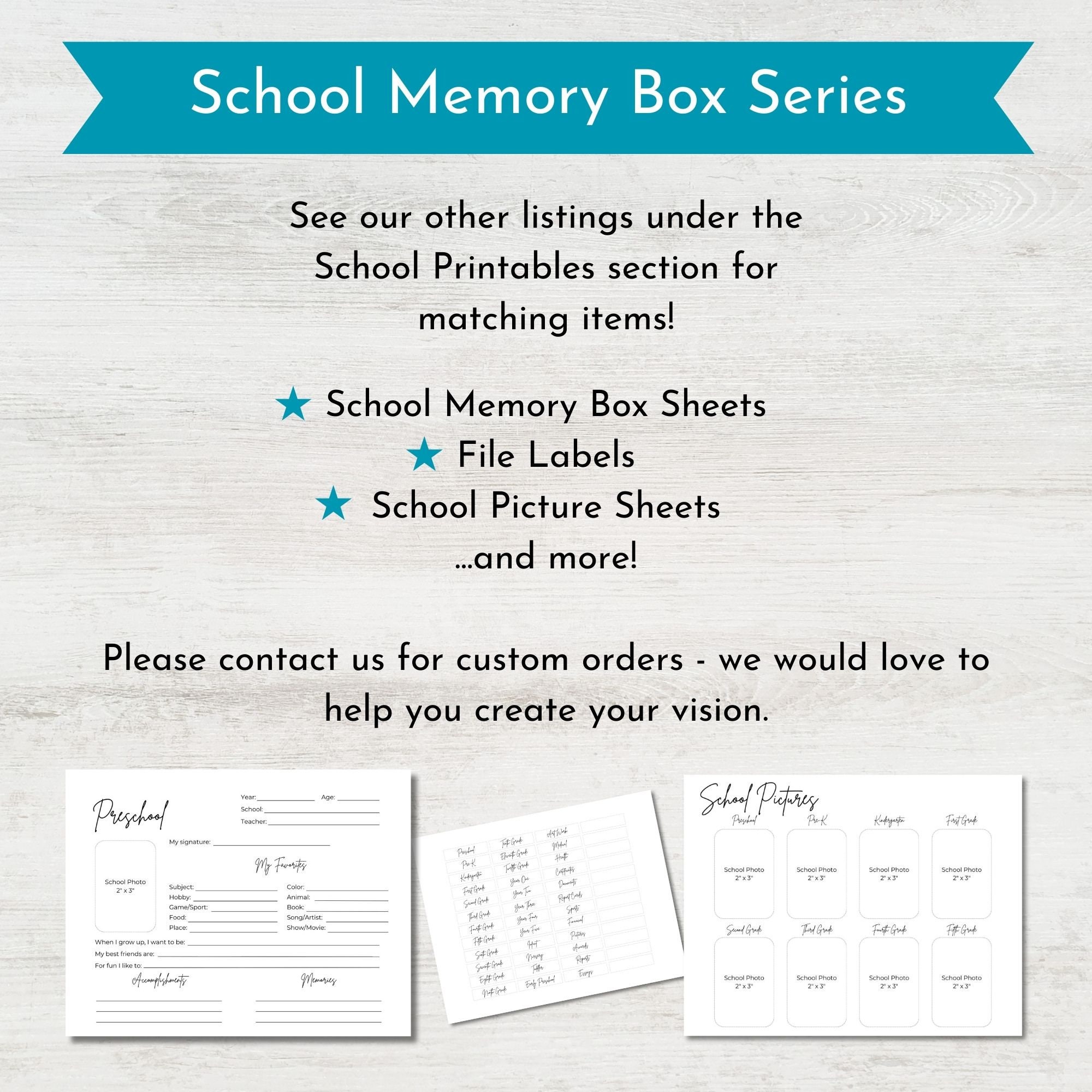 School Memory Sheets, School Memory Box, School Memory Questionnaire ...