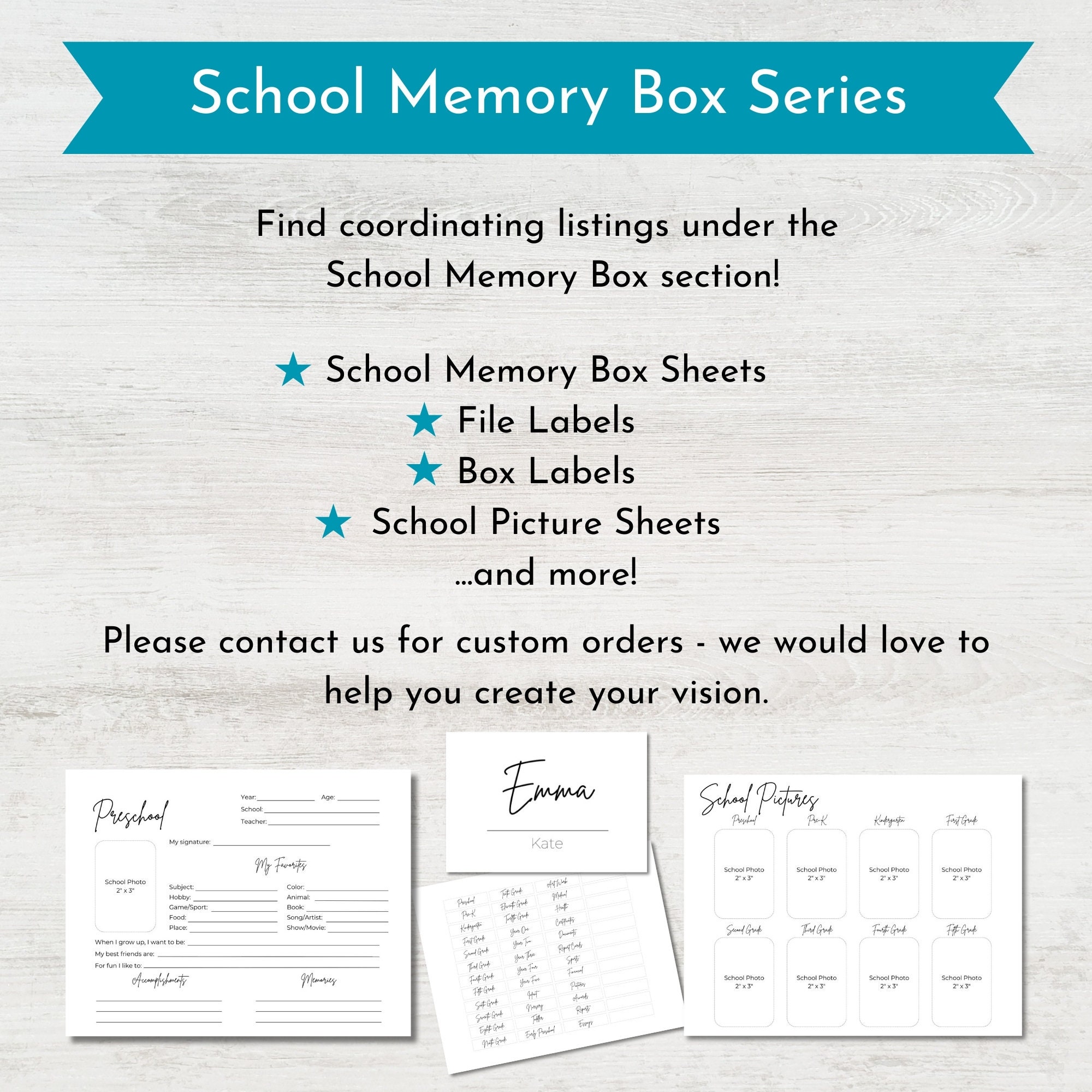 School Memory Sheets, School Memory Box, School Memory Questionnaire ...