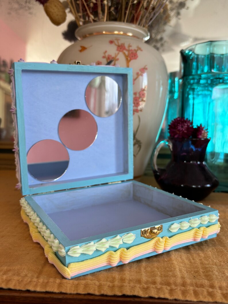 Cherry, Raspberry, and Strawberry Fake Cake Trinket Box - Etsy