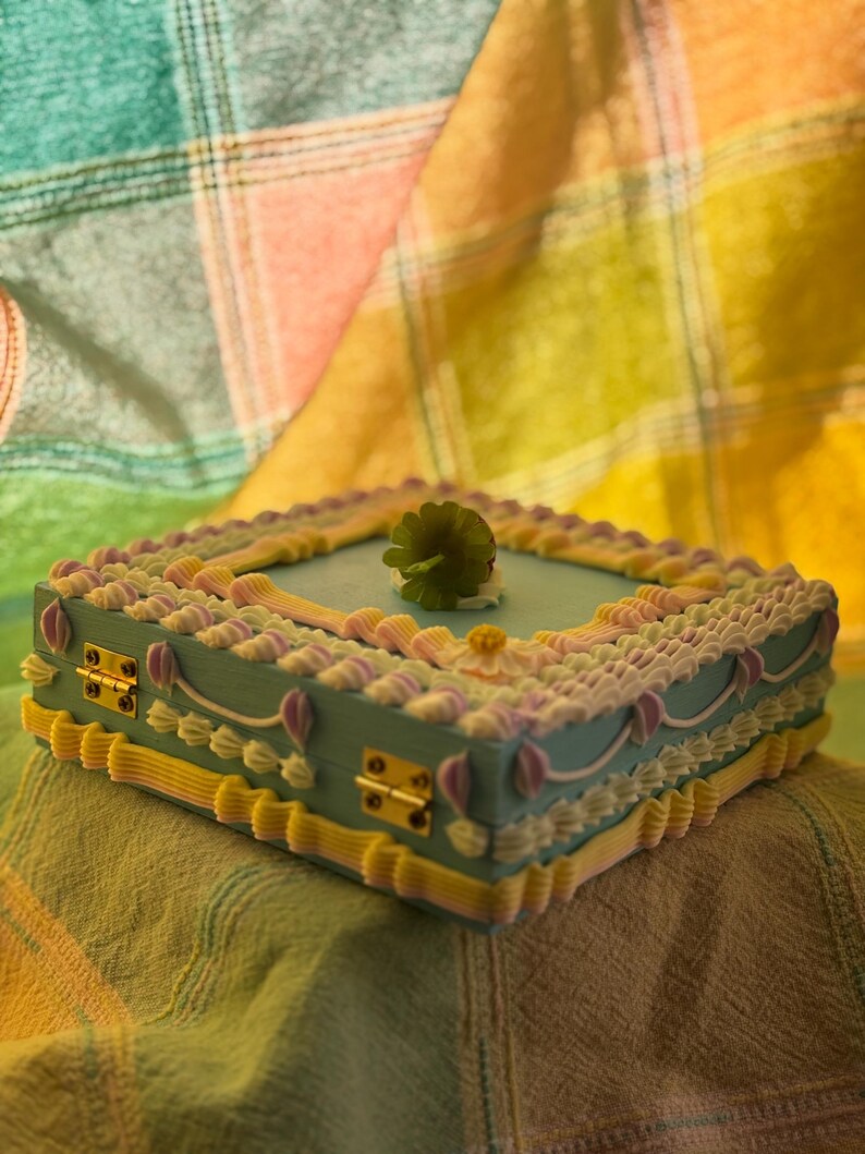 Cherry, Raspberry, and Strawberry Fake Cake Trinket Box - Etsy