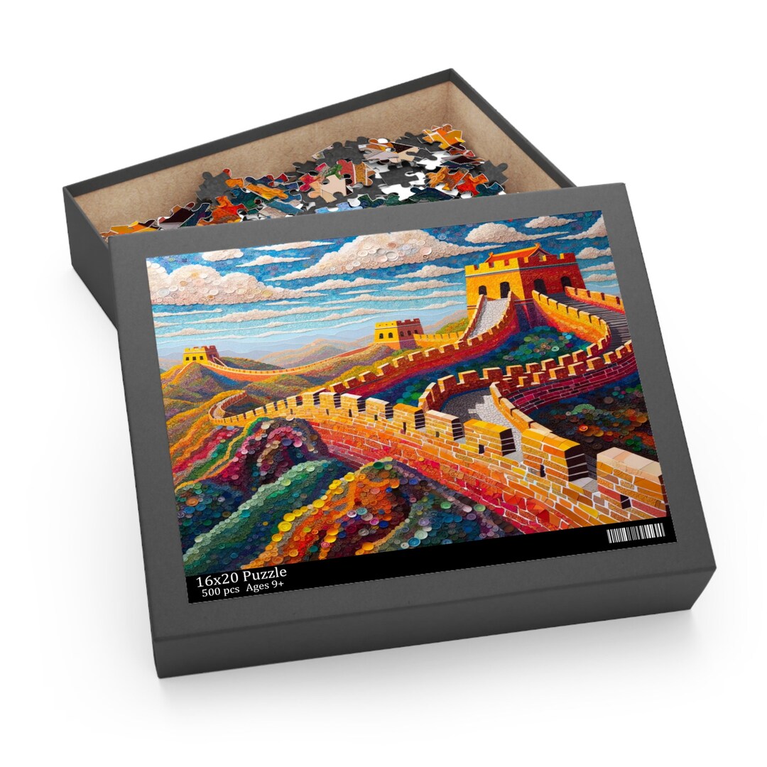 Introducing Our Exquisite Great Wall of China Jigsaw Puzzle, a ...