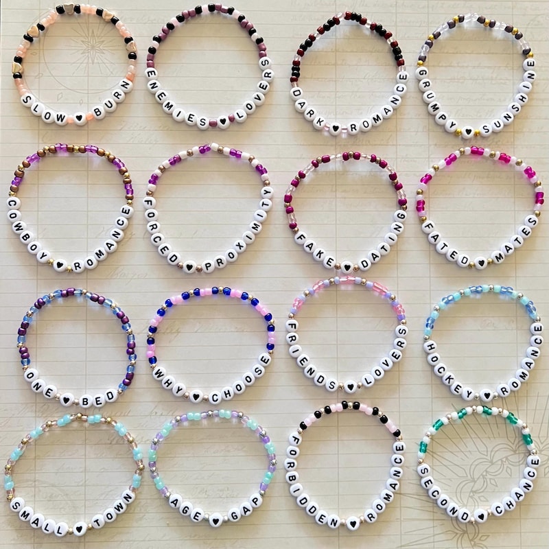 Friendship Book Bracelets - Etsy