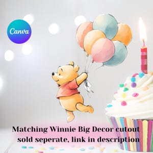 Winnie the Pooh Baby Shower Invitations Bundle (PDF) - Etsy