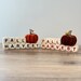 Vintage FALL HARVEST Boggle Letter Dice Cubes With Lace Trim and Velvet ...