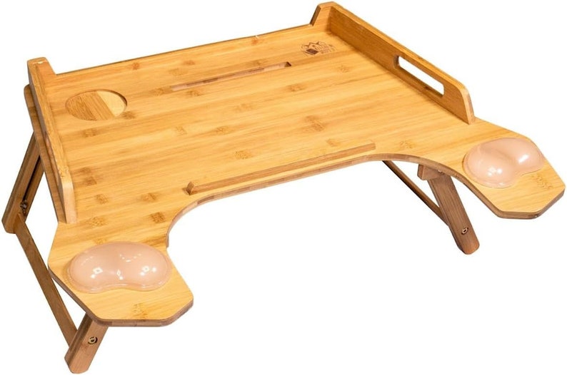 Kitchen Quiped - Bed Tray Table - Portable Multipurpose Bed Tray. Made ...