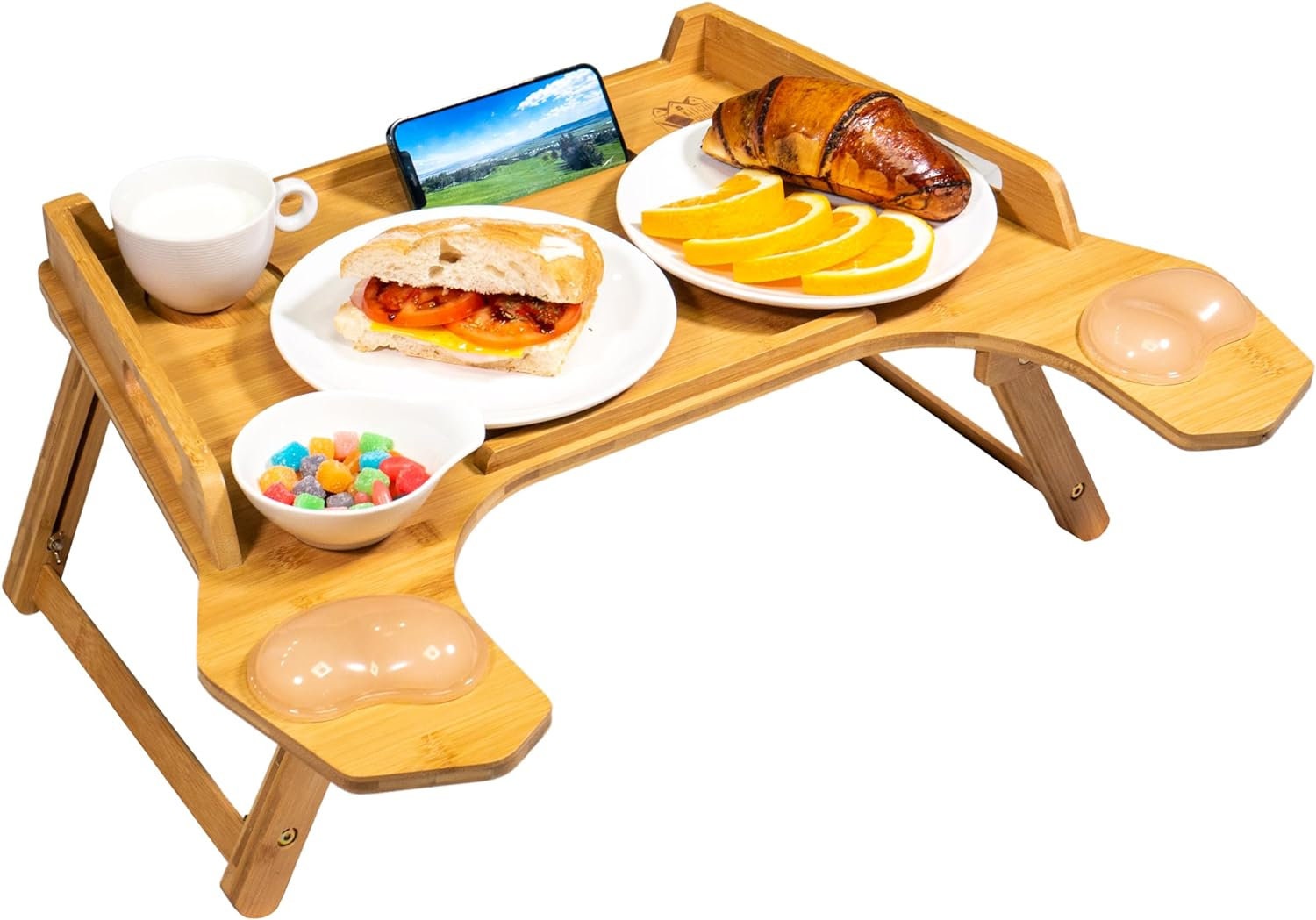 Kitchen Quiped - Bed Tray Table - Portable Multipurpose Bed Tray. Made ...