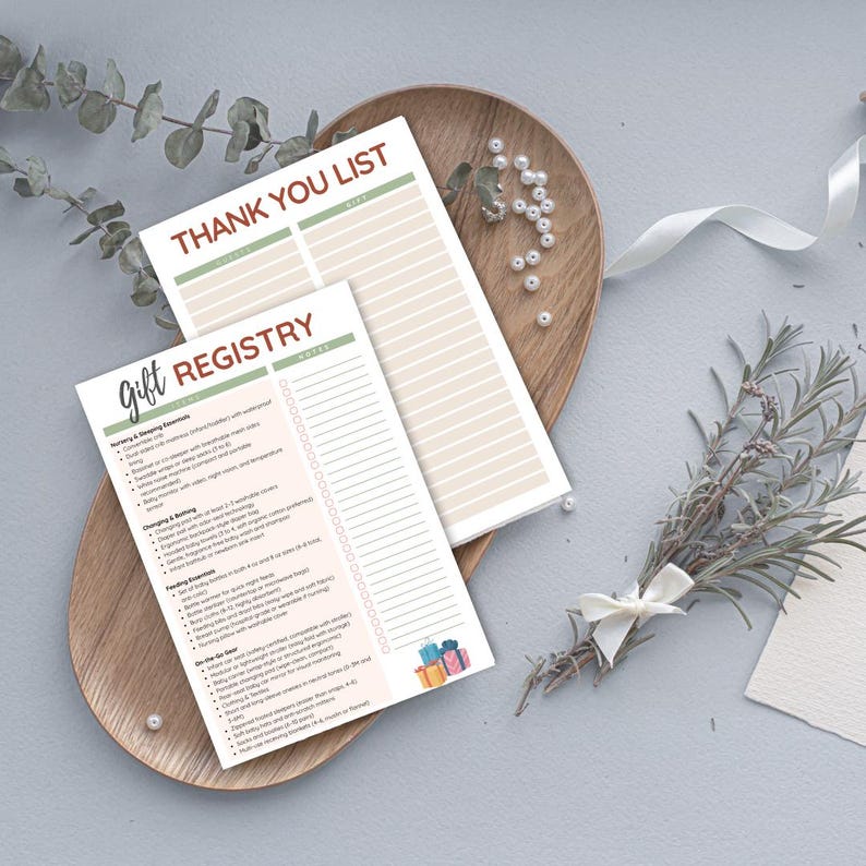 Baby Shower Planner Printable, Editable Invites, Party Games ...