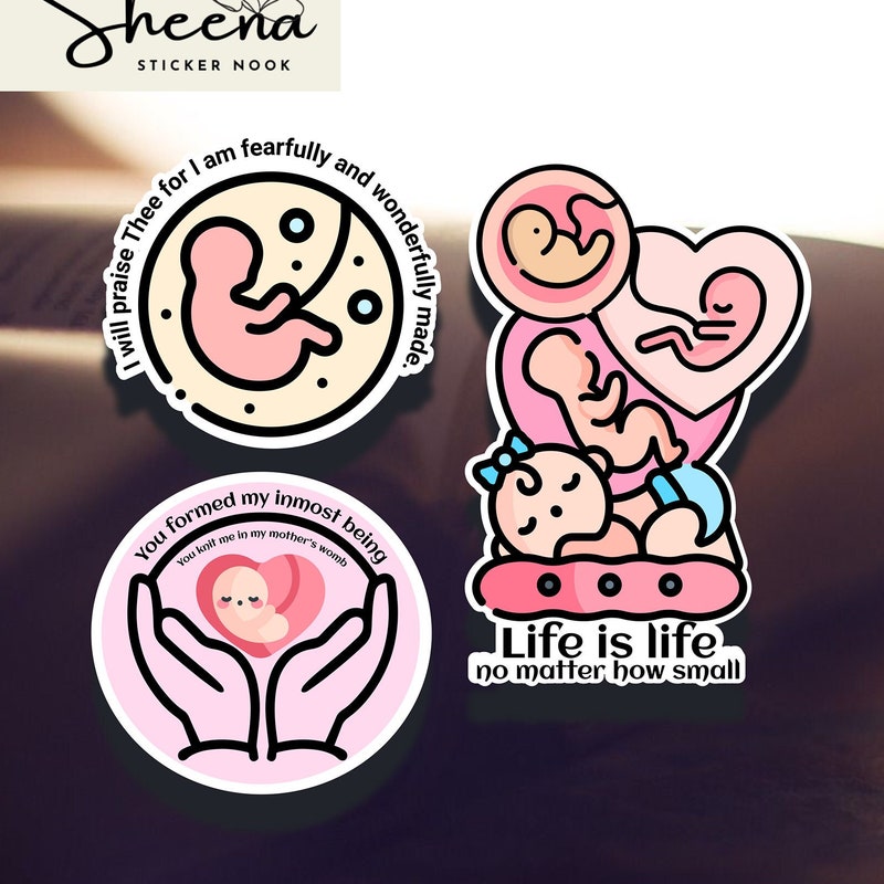 Pro Life Decals - Etsy