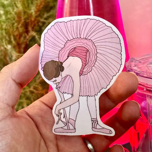 Ballet Sticker - Etsy