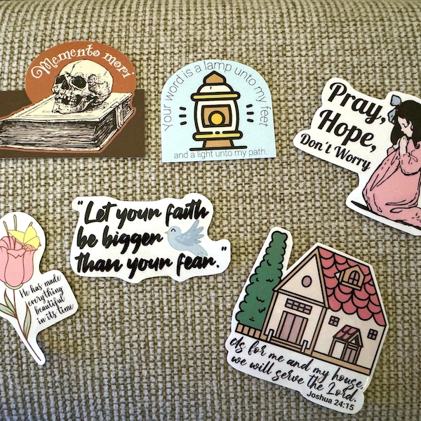Catholic Stickers - Etsy