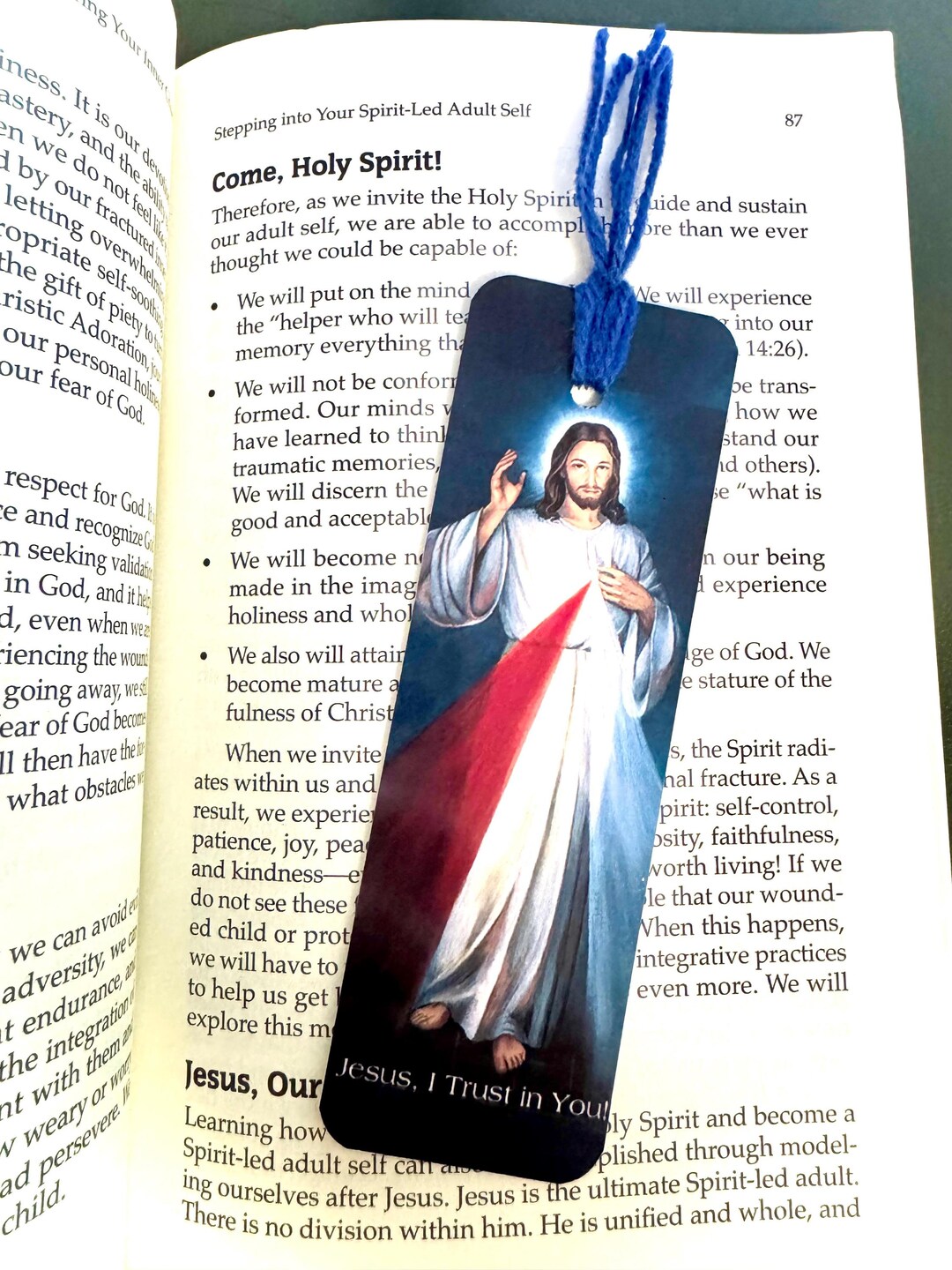 Divine Mercy Bookmark Catholic Bookmark Christian Bookmark Divine Mercy ...