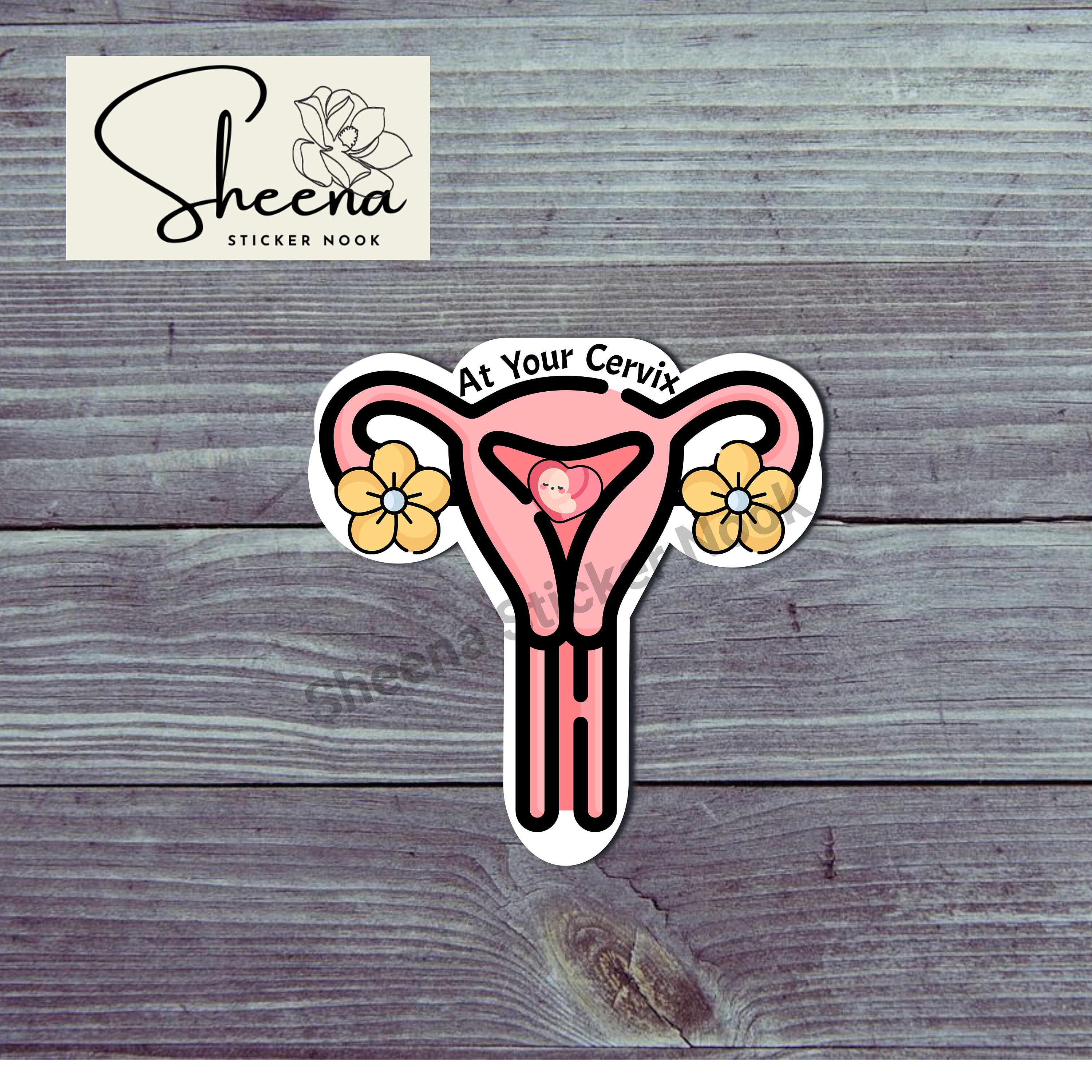 At Your Cervix Sticker OBGYN Sticker, OB Nurse Sticker, Gyne Nurse ...