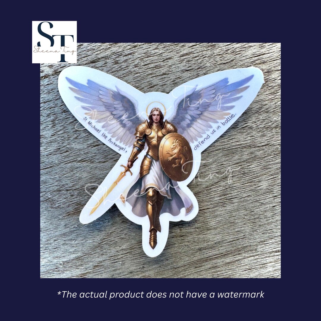 St. Michael the Archangel Sticker St. Gabriel the Archangel Sticker St ...