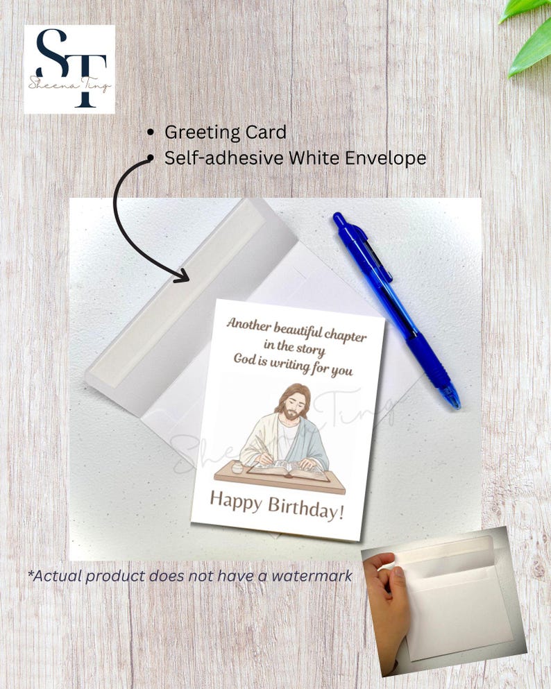 Jesus Birthday Card Religious Birthday Card Jesus Greeting Card ...