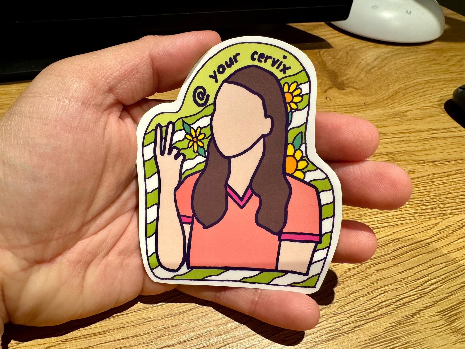 At Your Cervix Sticker: Glossy OBGYN Nurse Gift - Etsy
