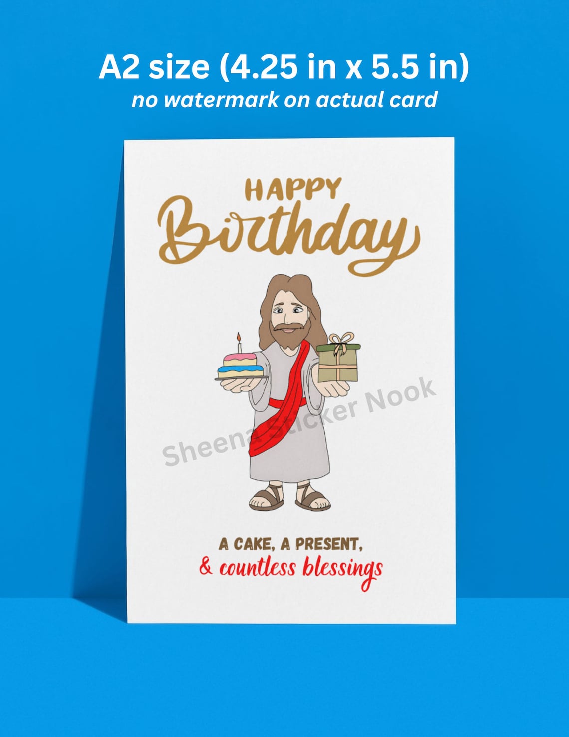 Jesus Birthday Card, Catholic Birthday Card, Christian Birthday Card ...