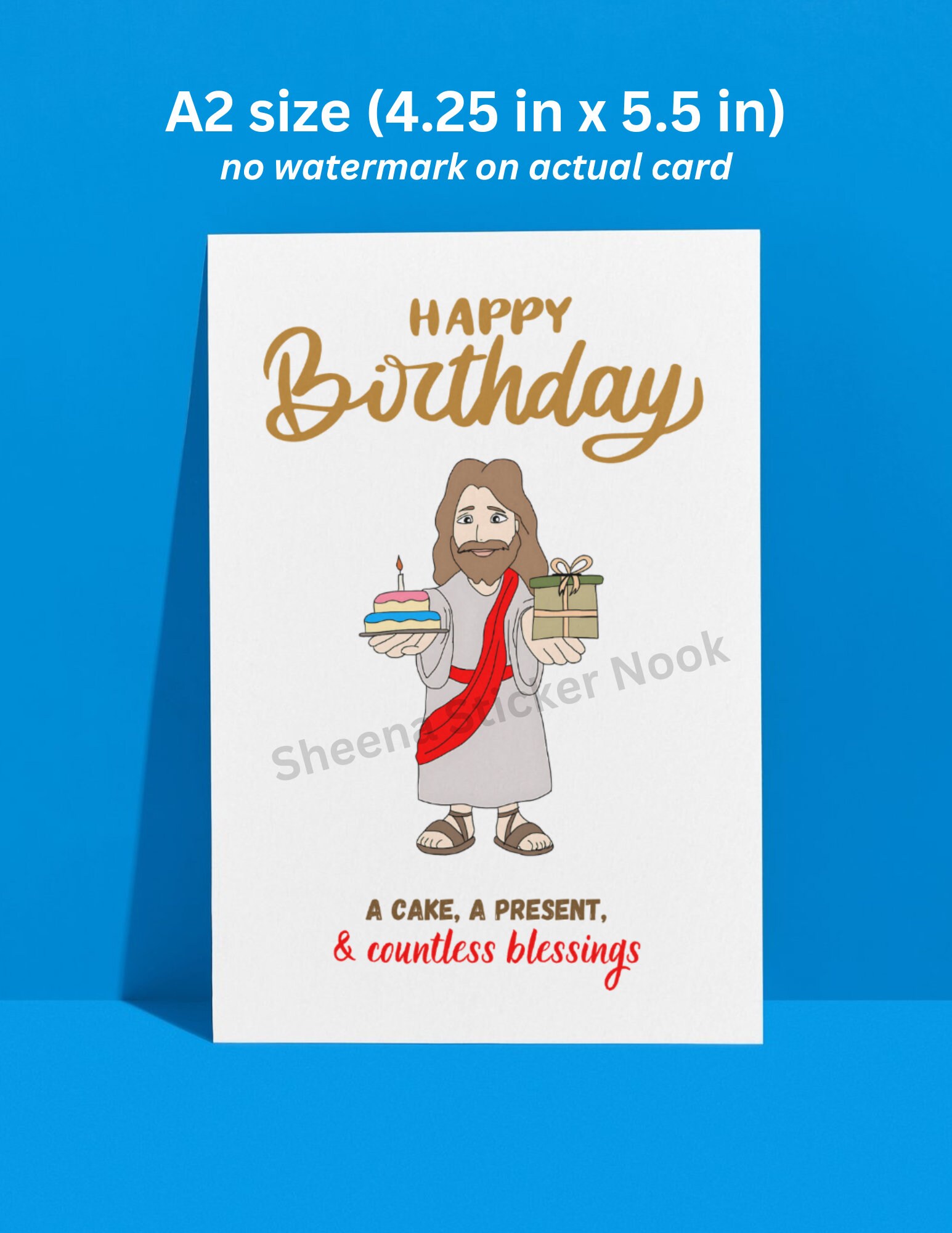 Jesus Birthday Card, Catholic Birthday Card, Christian Birthday Card ...
