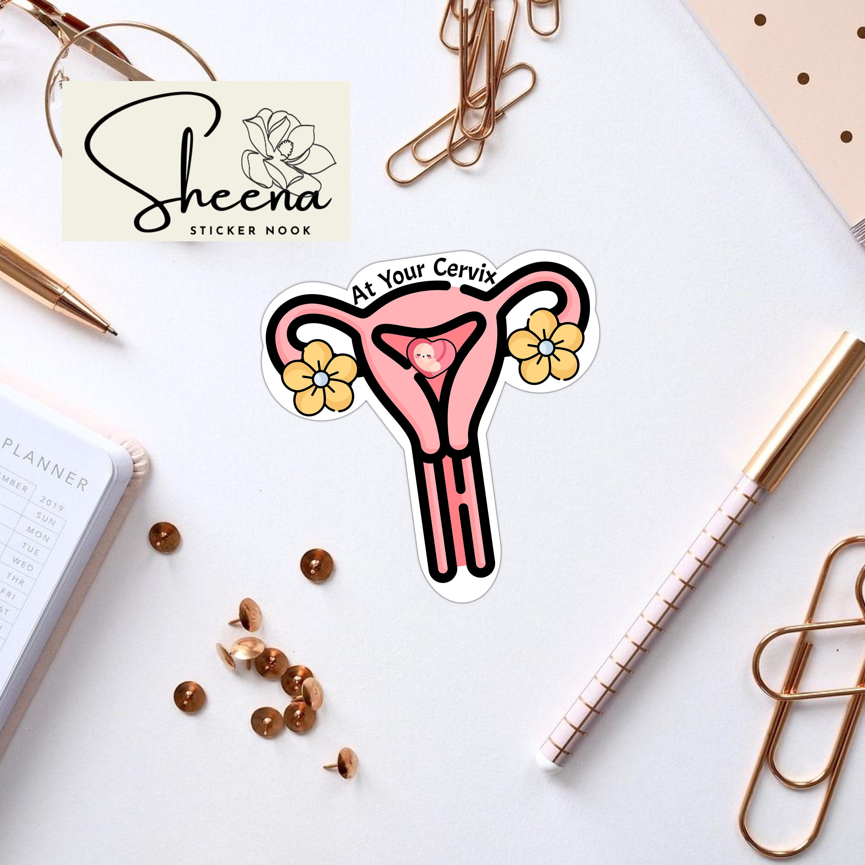 At Your Cervix Sticker: OBGYN Nurse Doctor Gift - Etsy
