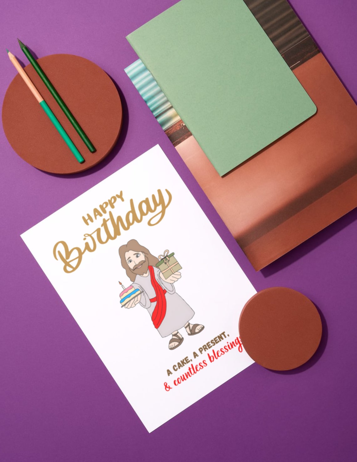 Jesus Birthday Card, Catholic Birthday Card, Christian Birthday Card ...