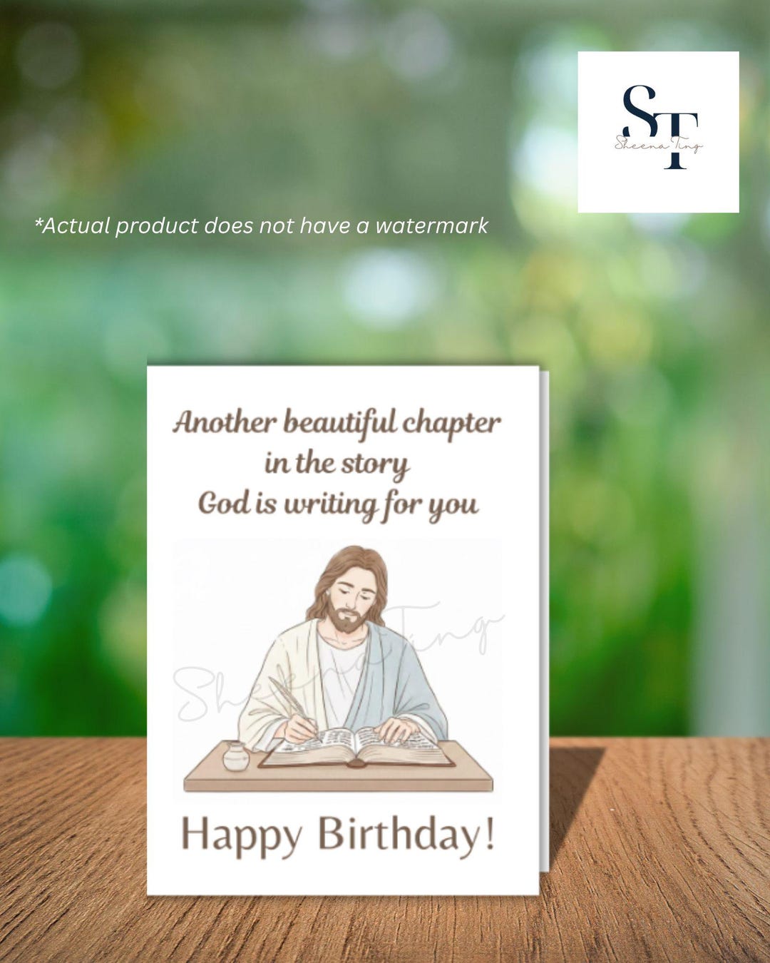Jesus Birthday Card Religious Birthday Card Jesus Greeting Card ...