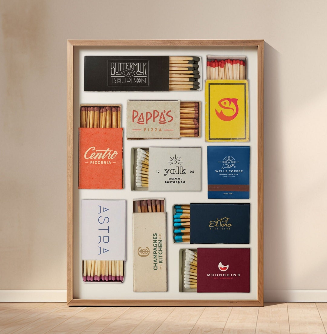Custom Matchbook Digital Print, Personalized Match Art Print, Ideal for ... Custom Matchbook Digital Print, Personalized Match Art Print, Ideal for ...