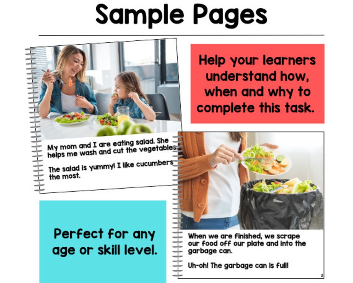 Taking Out the Garbage Book for Littles - Etsy