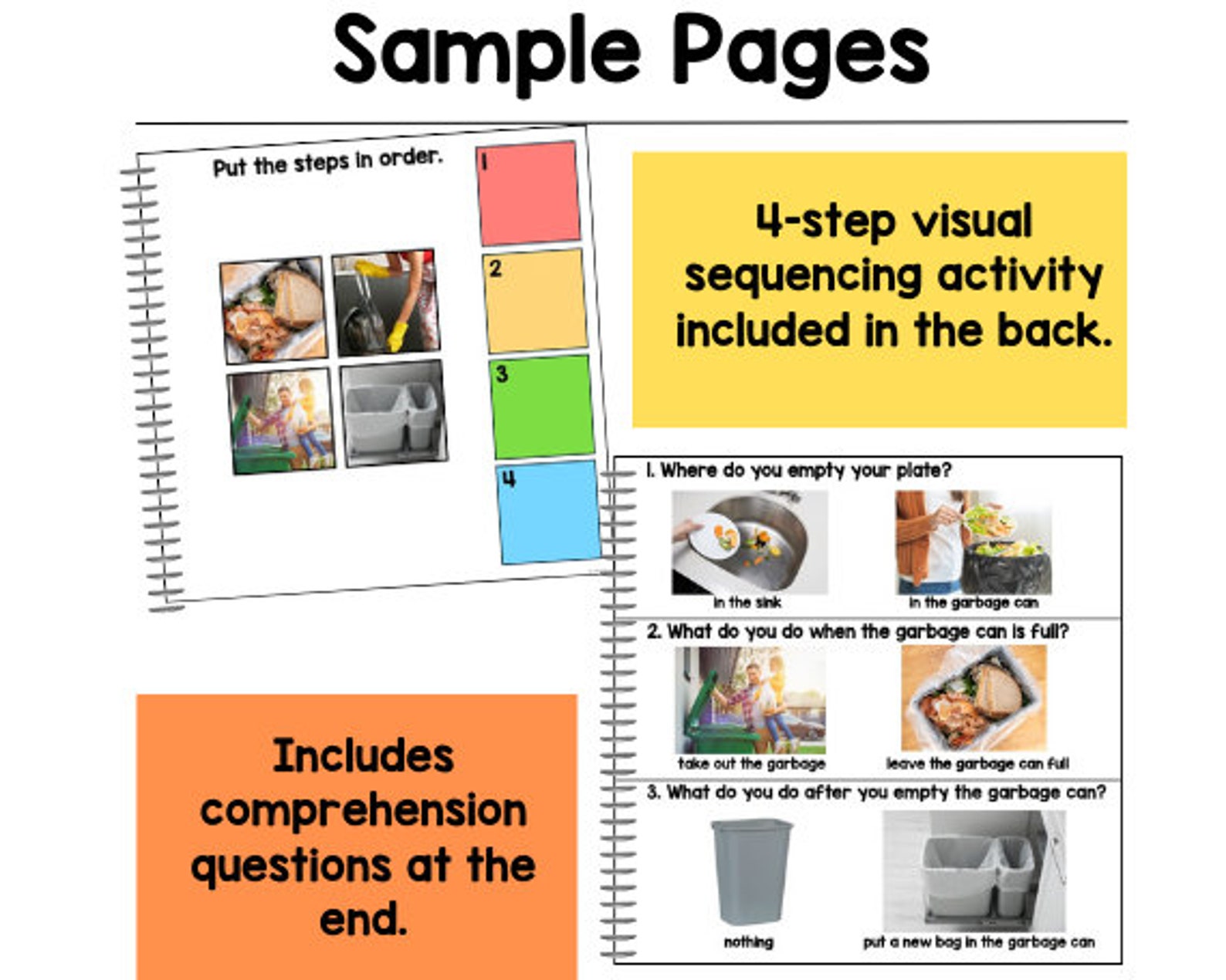 Taking Out the Garbage Book for Littles - Etsy