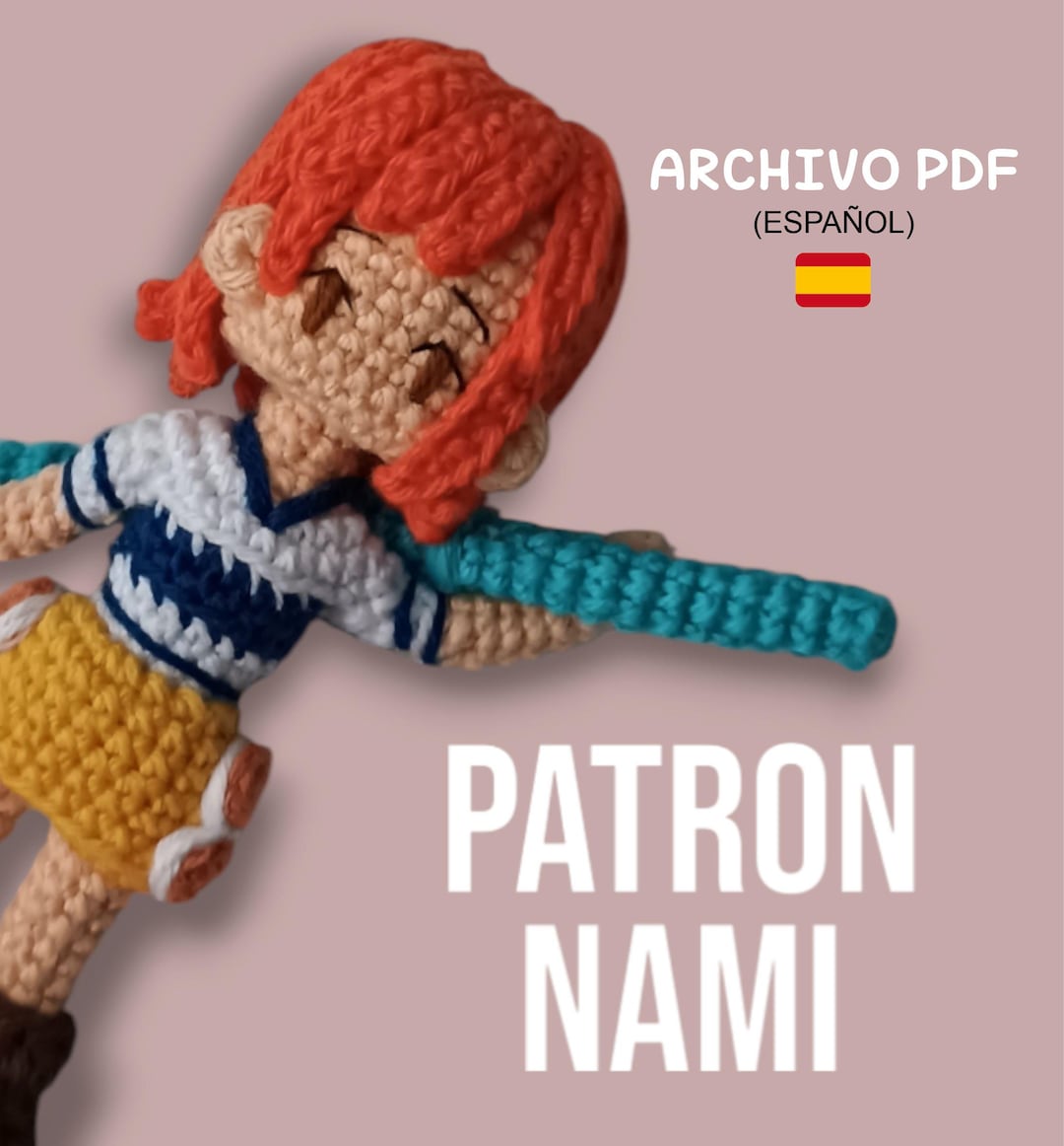 SPANISH PDF PATTERN/ Nami Amigurumi - Etsy