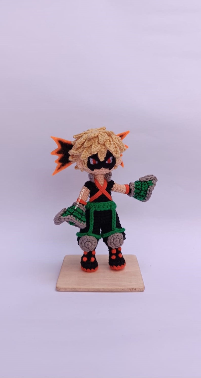 SPANISH PDF PATTERN / Bakugo Amigurumi - Etsy