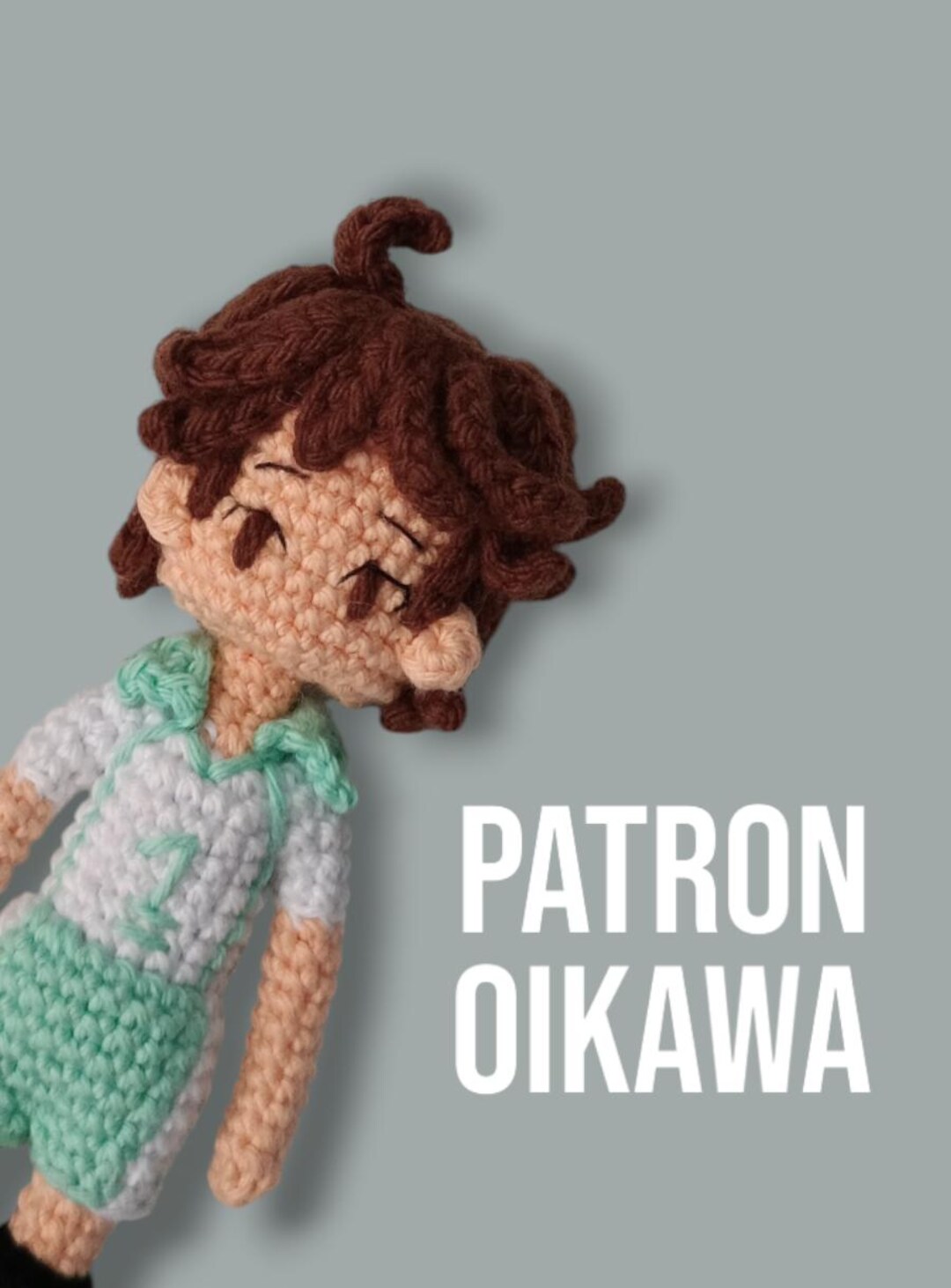 SPANISH PDF PATTERN/ Oikawa Toru Amigurumi - Etsy
