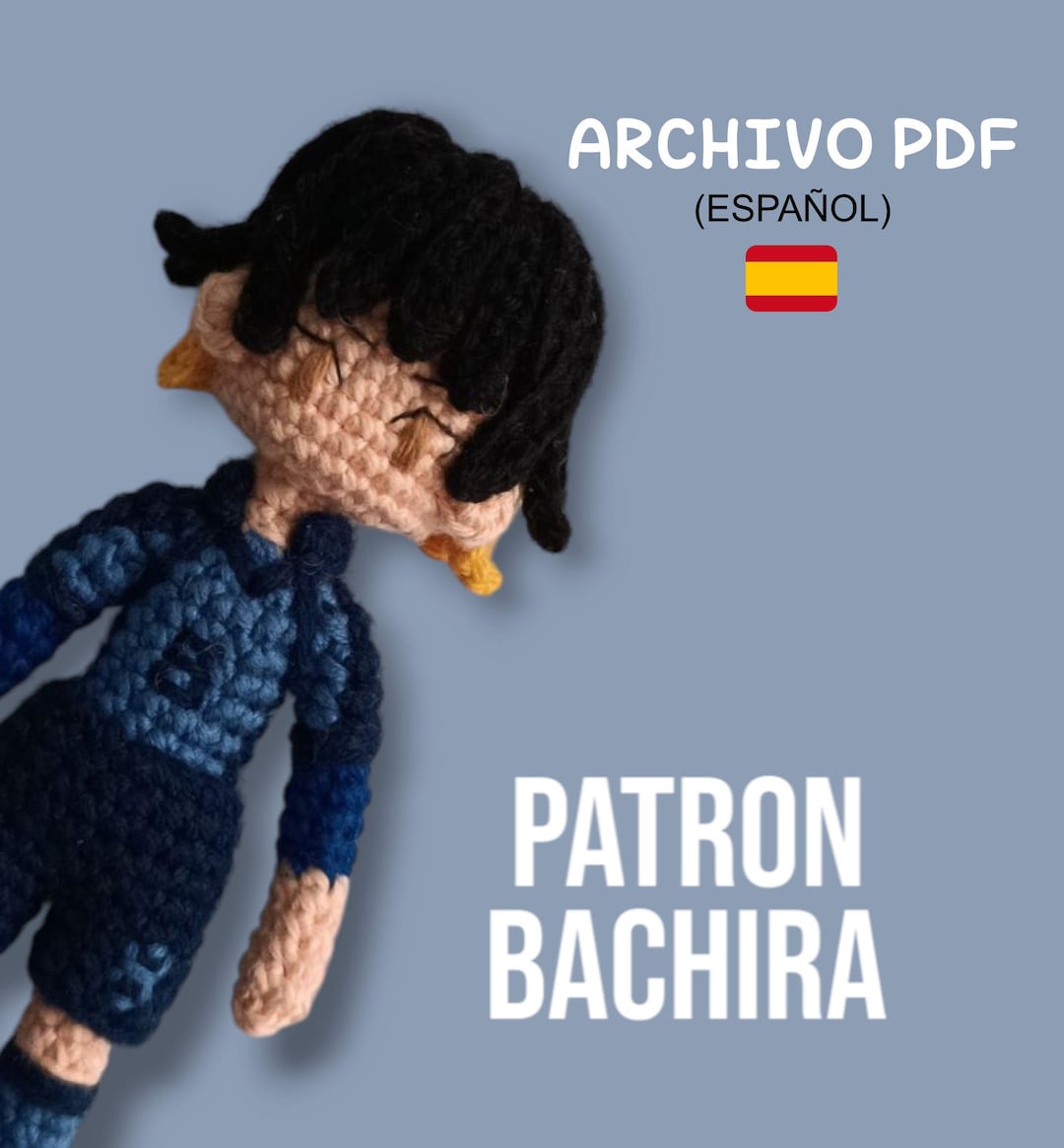 SPANISH PDF PATTERN/ Bachira Amigurumi Pdf - Etsy