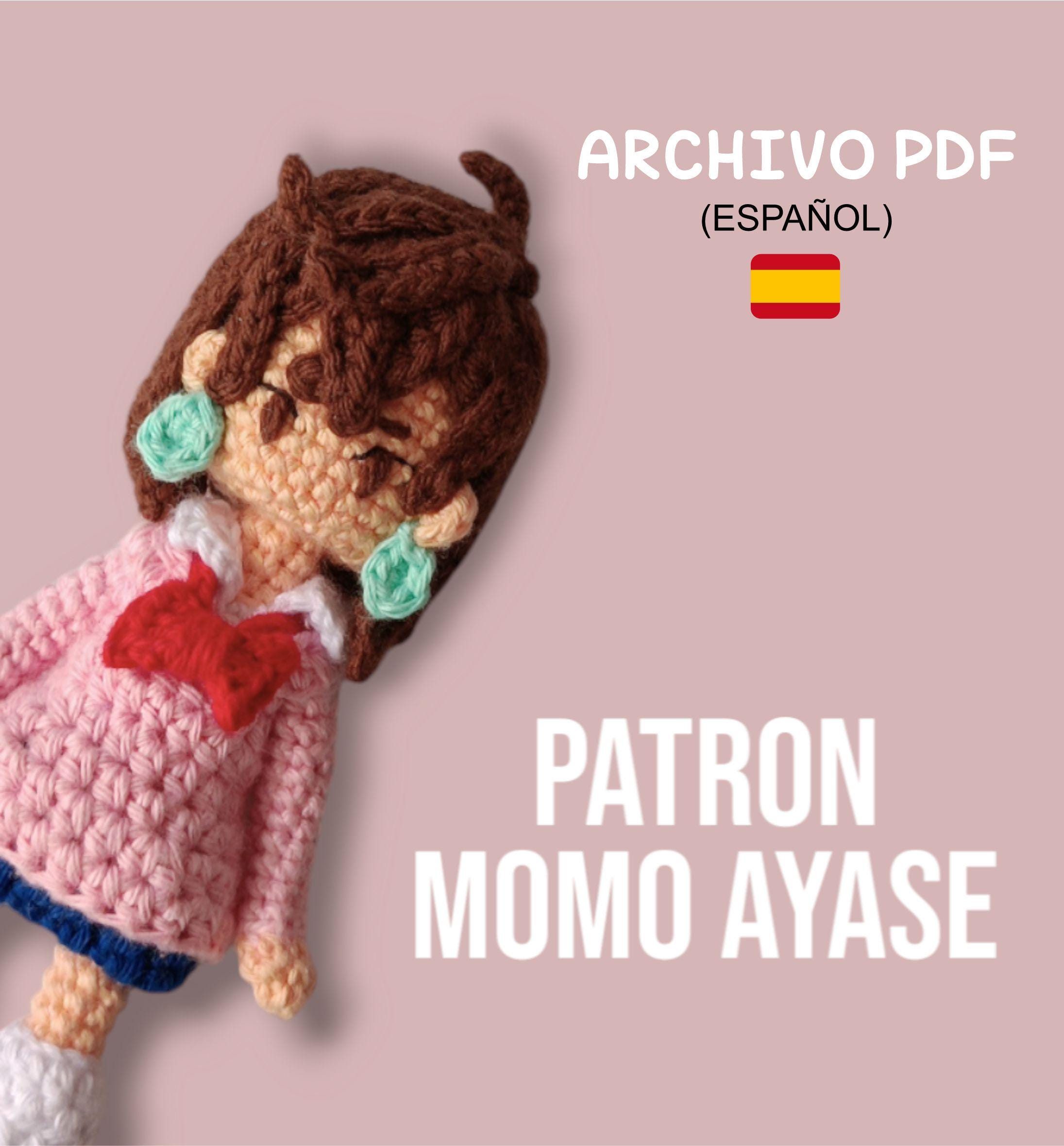 SPANISH PDF PATTERN/ Momo Ayase Amigurumi - Etsy