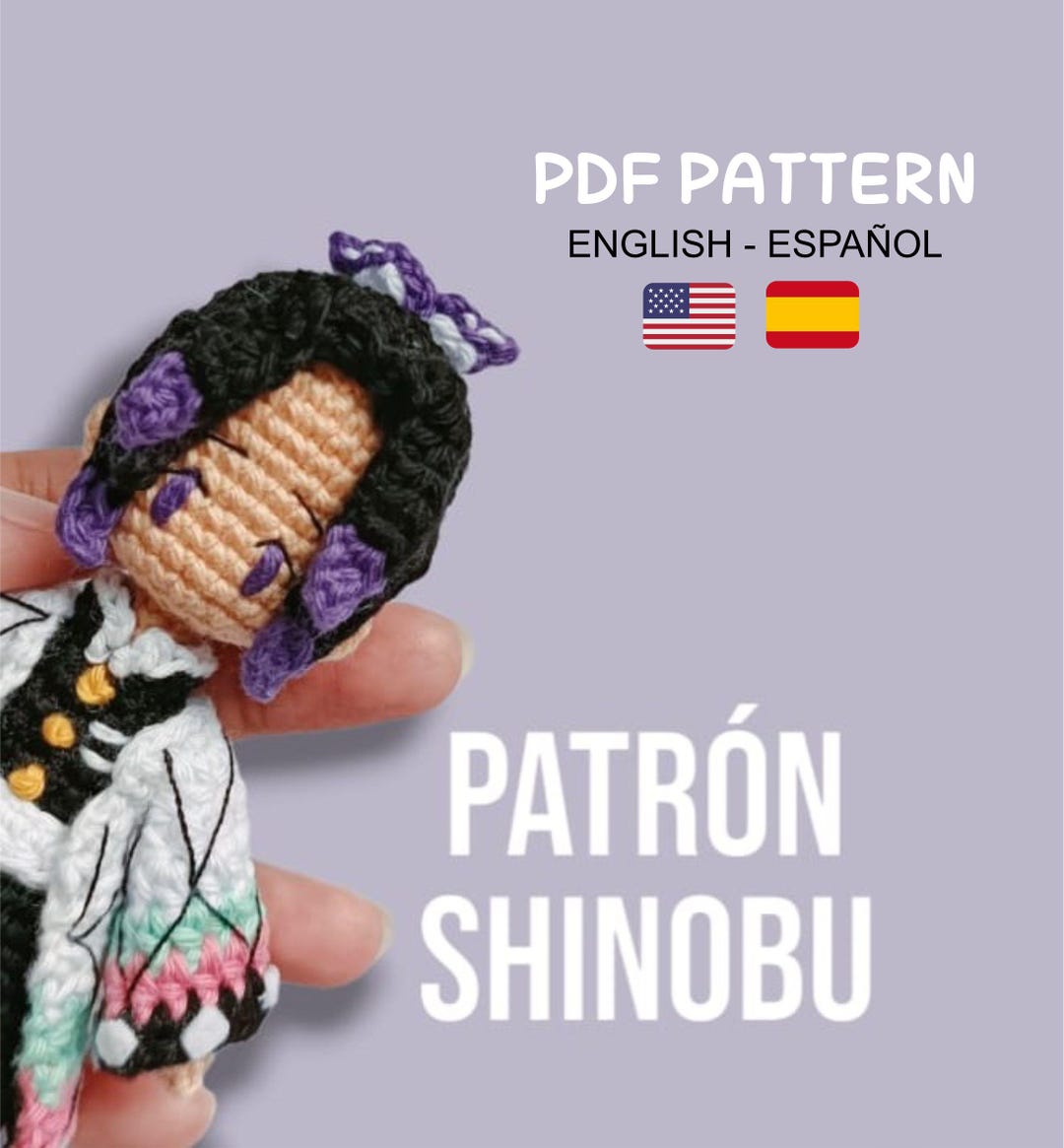 SHINOBU PDF PATTERN / Shinobu Pattern English Spanish - Etsy UK