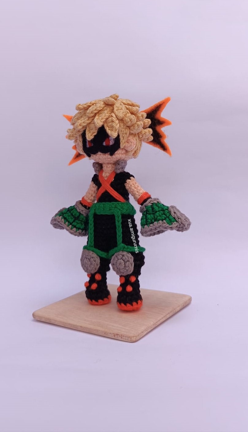 SPANISH PDF PATTERN / Bakugo Amigurumi - Etsy