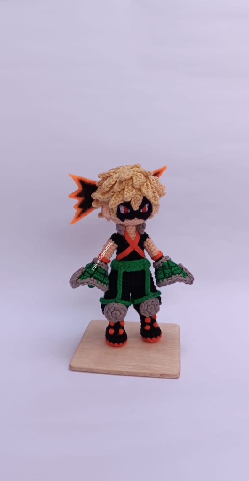 PDF PATTERN SPANISH / Bakugo Amigurumi - Etsy