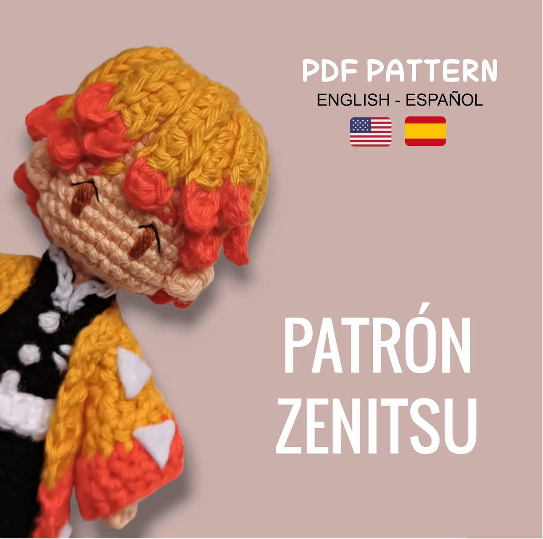 ZENITSU PDF PATTERN / Zenitsu Pattern Pdf - Etsy