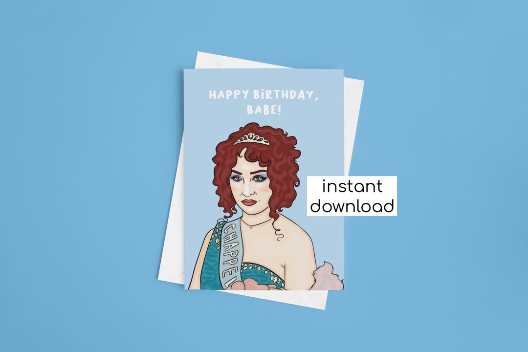 Birthday Card | Funny Pop Star Greeting Card | Birthday Card for Fans ...
