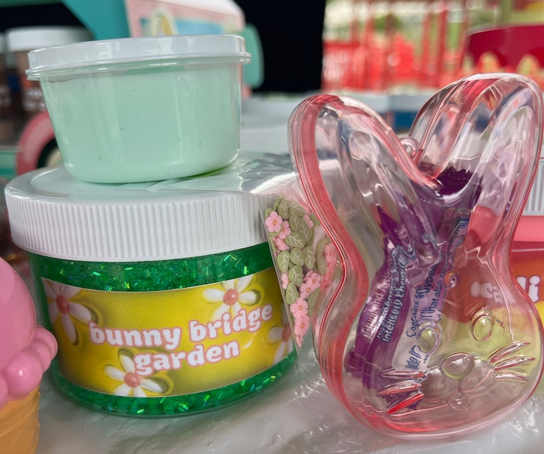 Bunny Bridge Garden Bingsu Slime - Etsy