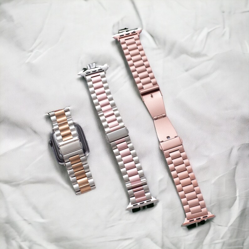 Apple Watch Band Metal Bracelet Watch Strap 38mm 40mm 41mm 42mm 44mm 45mm 49mm Apple Watch ...