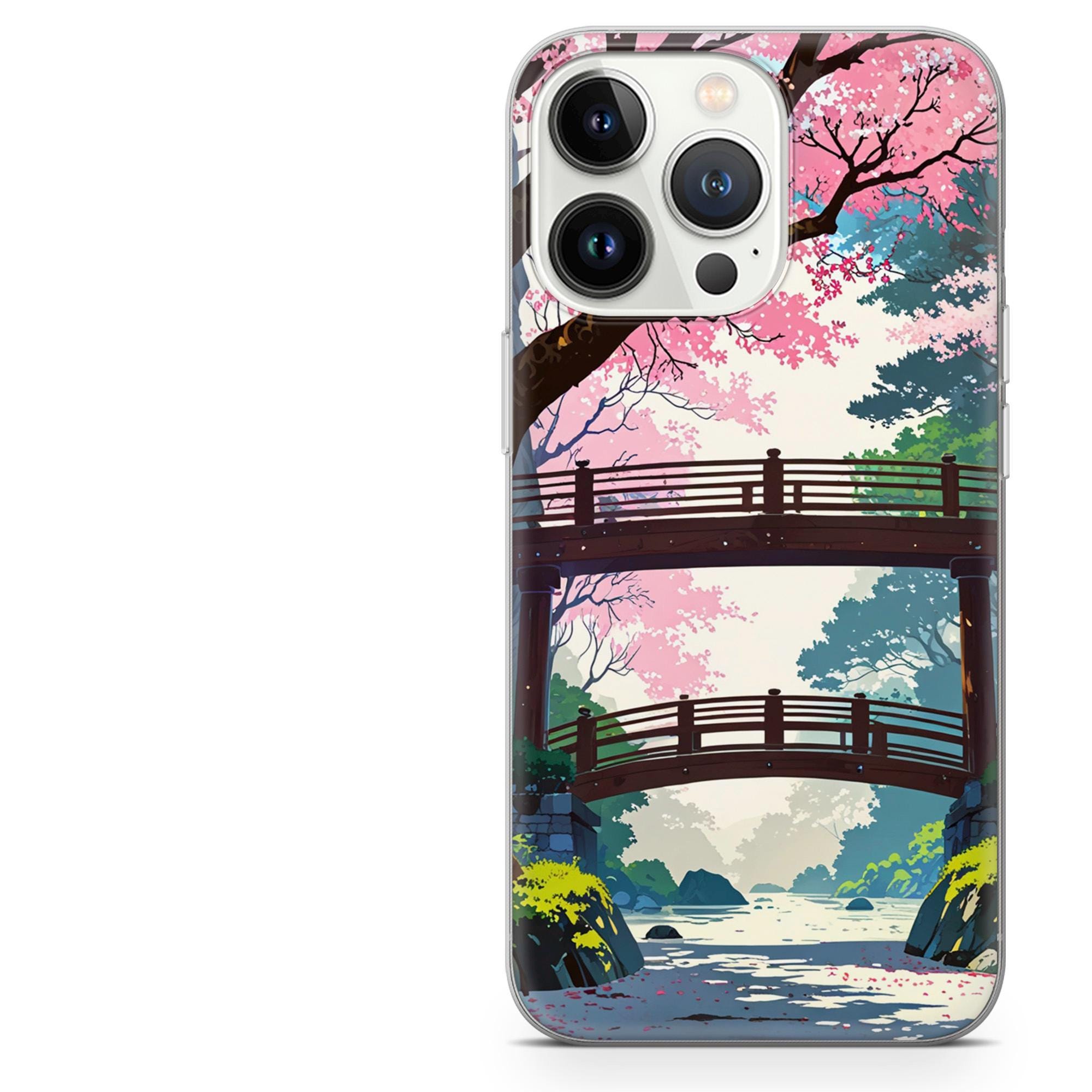 Japanese Art Phone Case Animated Cover for iPhone 17, 16pro, 15, 14, 13 ...