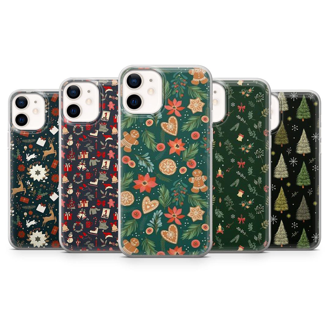 Christmas Tree Phone Case Xmas Star Cover Fit for iPhone 15 Pro Max, 14 ...